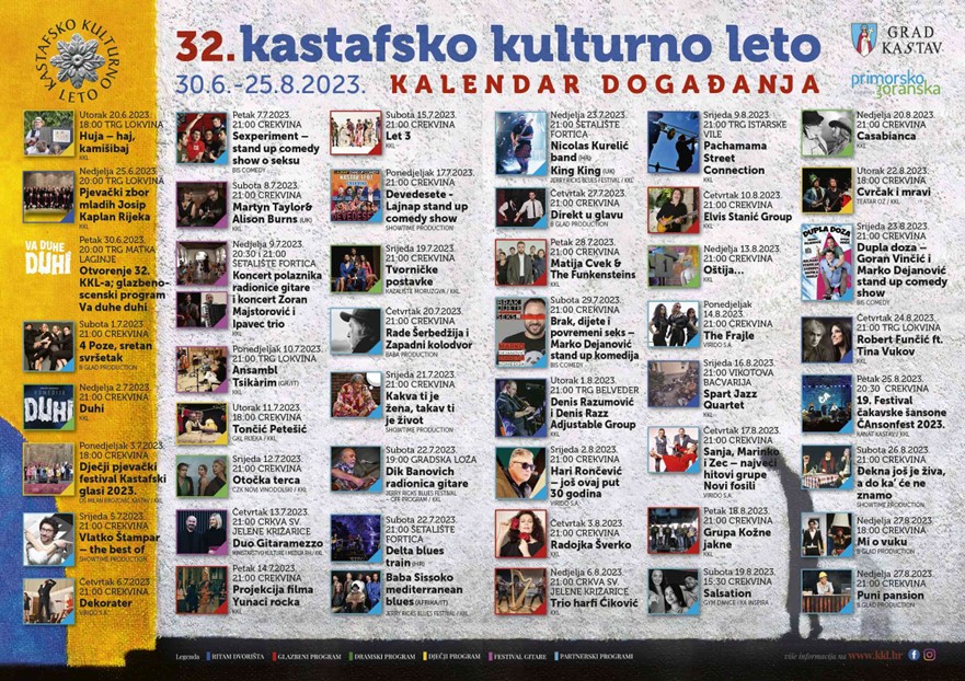 Predstavljen program 32. Kastafskega kulturnega leta - Grad Kastav ...
